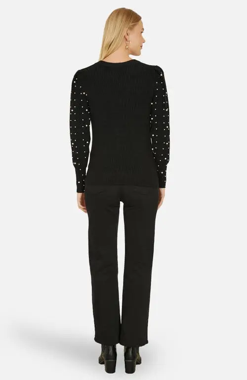 YUMI All Over Bead Knitted Jumper