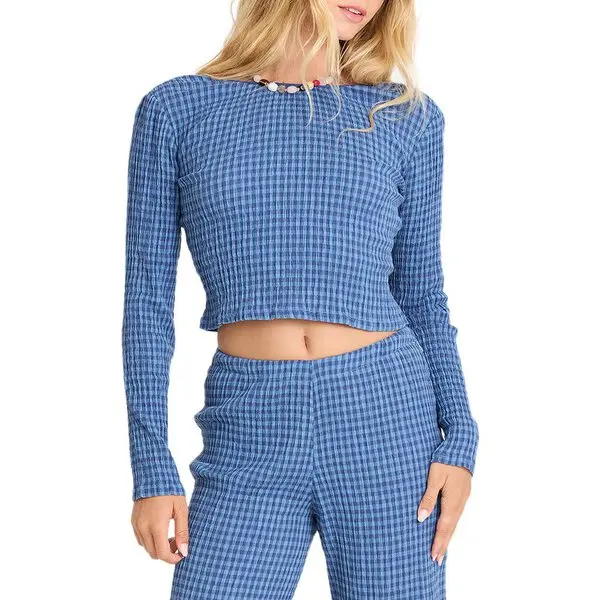 BILLABONG Twilight Dreamer Long Sleeve Cropped Top
