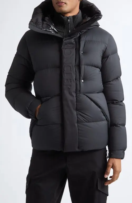 Moncler Madeira Hooded Puffer Jacket - Black