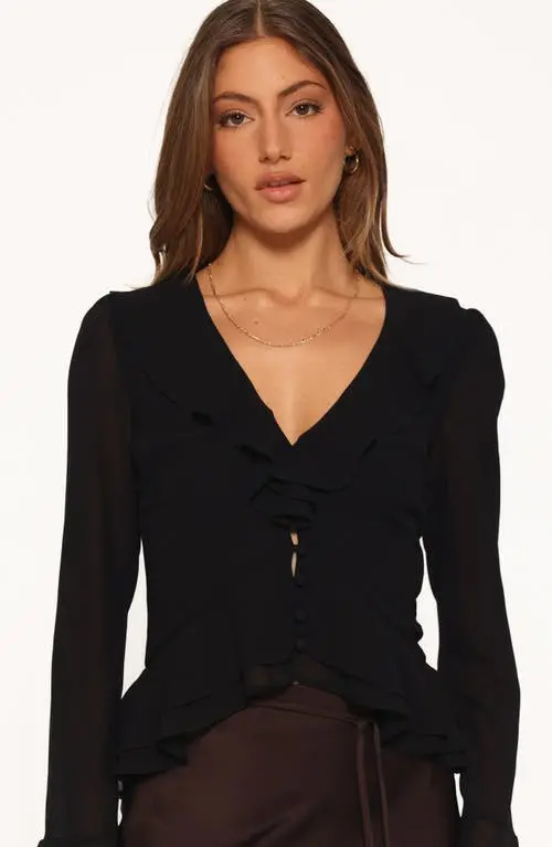 PETAL & PUP Vilma Ruffle Top