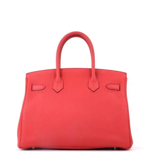 Hermès Birkin Handbag Togo With Gold Hardware 30