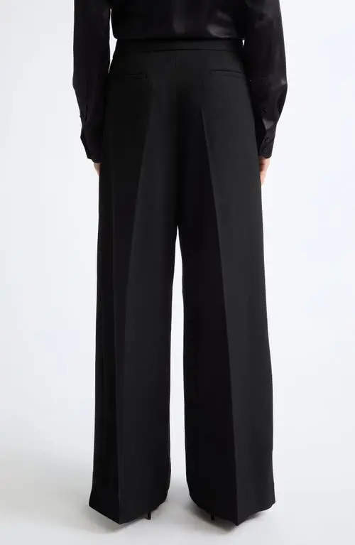St. John Palais Stretch Suiting Wide Leg Pants
