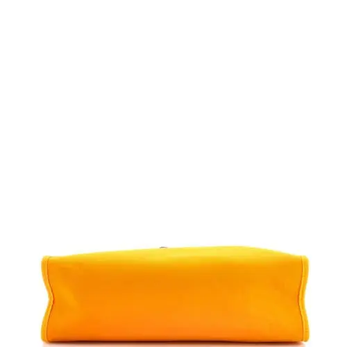Hermès Herbag Zip Leather And Toile 31