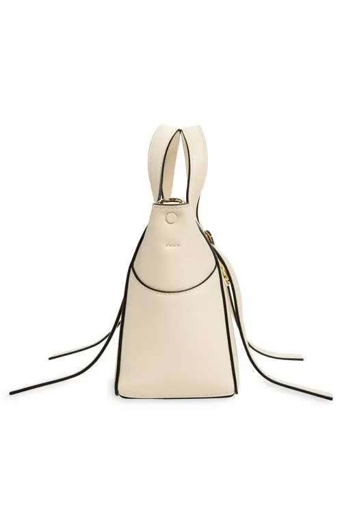 Givenchy Small Leather Chain Zip Tote - Cream