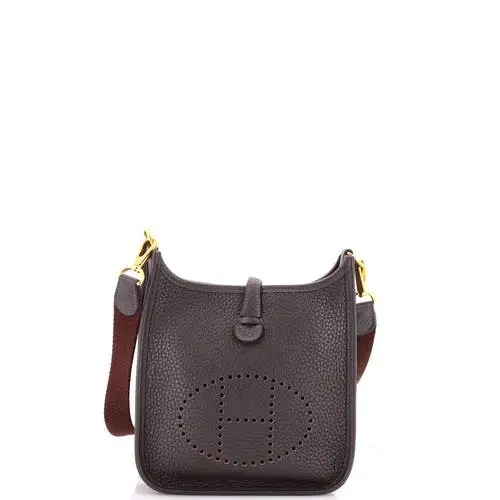 Hermès Evelyne Bag Gen Iii Clemence Tpm - Brown