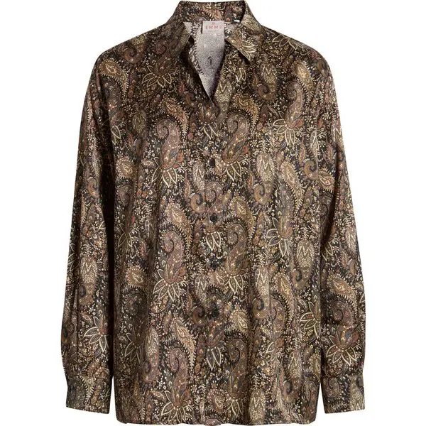 EMME Paisley Long Sleeve Shirt