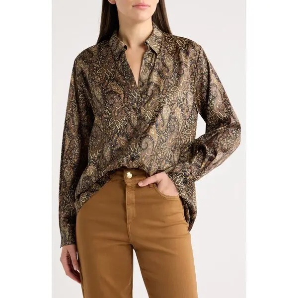 EMME Paisley Long Sleeve Shirt