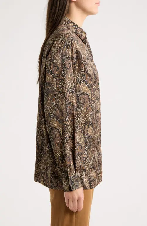 EMME Paisley Long Sleeve Shirt