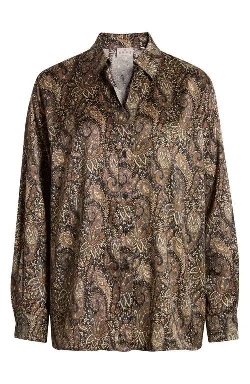 EMME Paisley Long Sleeve Shirt