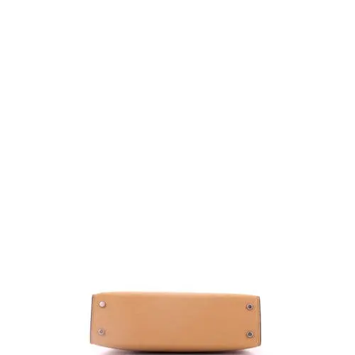 Hermès Kelly Mini Ii Bag Brown Epsom With Palladium Hardware 20