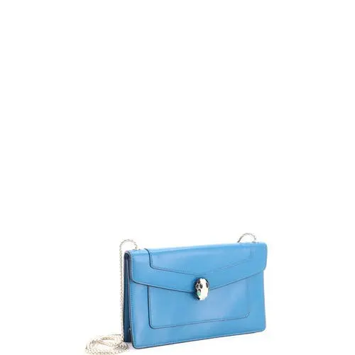 BVLGARI Serpenti Forever Shoulder Bag Leather Small