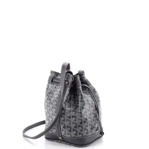 Goyard Petit Flot Bucket Bag Coated Canvas Pm