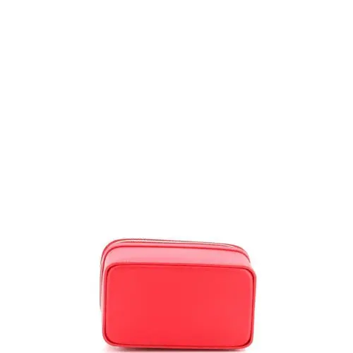 BVLGARI Serpenti Forever Top Handle Convertible Vanity Leather Small