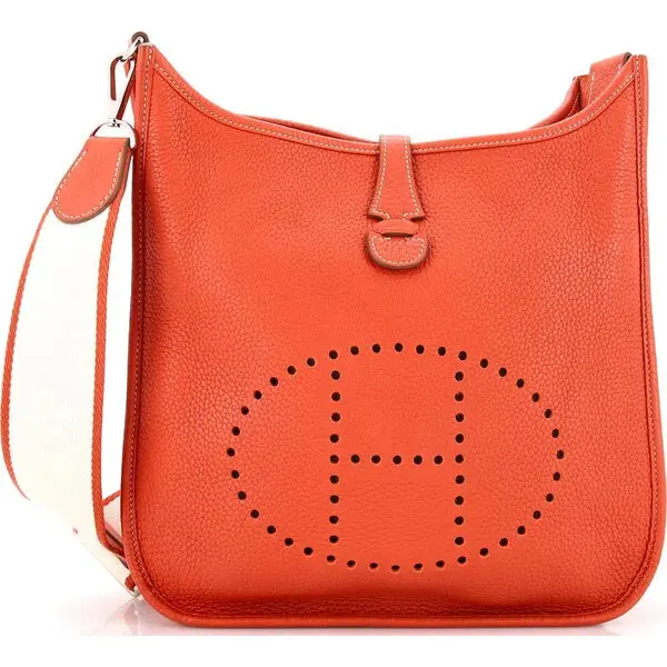 Hermès Evelyne Bag Gen Iii Clemence Pm - Red