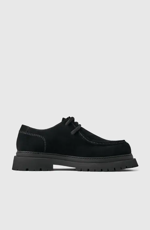 Manière De Voir The Atelier Suede Lace-up Shoe