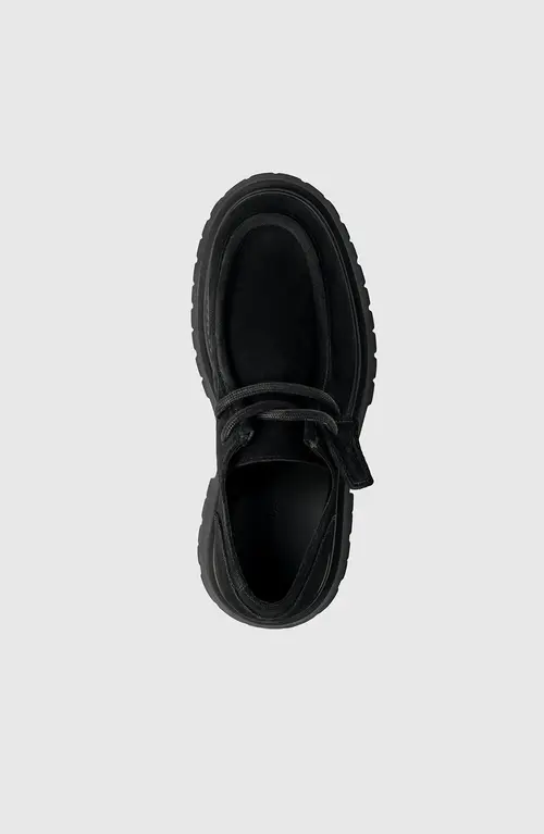 Manière De Voir The Atelier Suede Lace-up Shoe