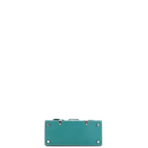 Goyard Structured Saigon Top Handle Bag Coated Canvas With Leather Mini