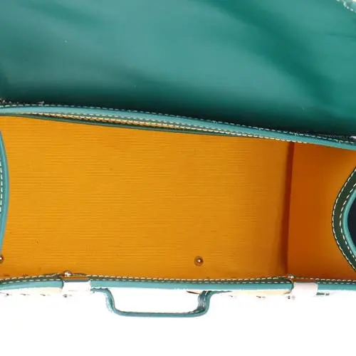 Goyard Structured Saigon Top Handle Bag Coated Canvas With Leather Mini