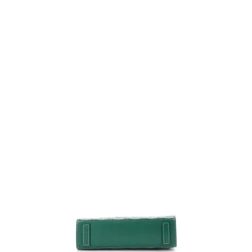 Goyard Structured Rouette Chain Shoulder Bag Coated Canvas Mini - Green