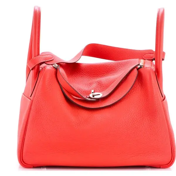 Hermès Lindy Bag Clemence 30 - Red