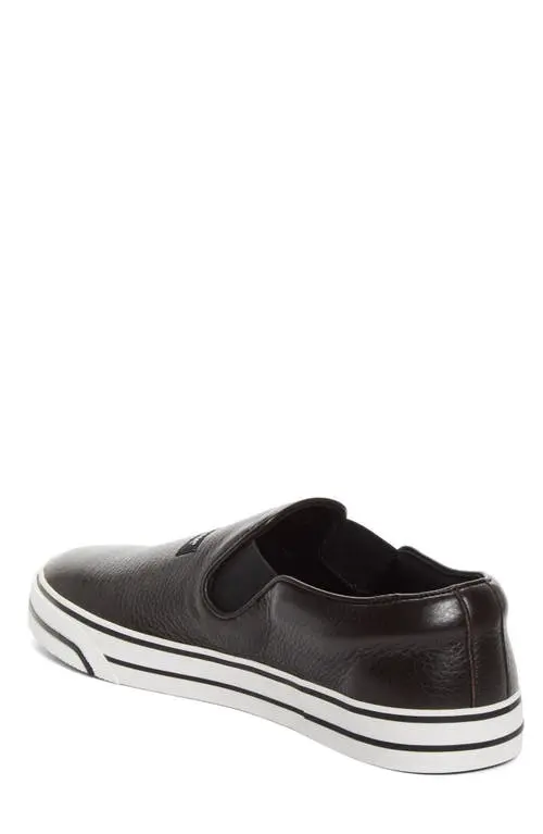 Dolce & Gabbana Deerskin Leather Slip-on Sneaker