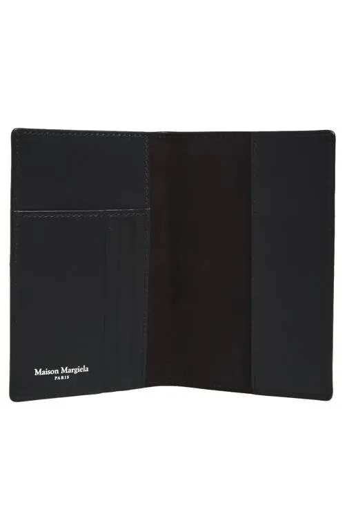 MAISON MARGIELA Grained Leather Passport Holder