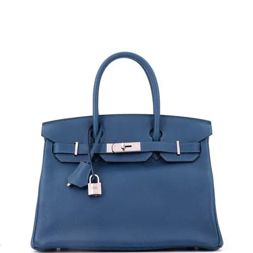 Hermès Birkin Handbag Novillo With Palladium Hardware 30