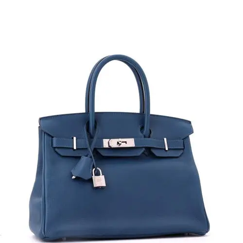Hermès Birkin Handbag Novillo With Palladium Hardware 30