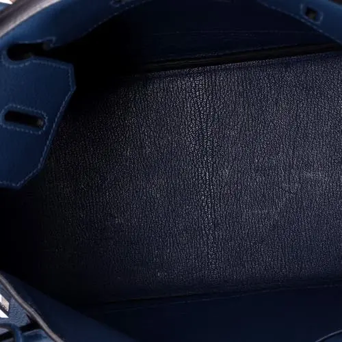 Hermès Birkin Handbag Novillo With Palladium Hardware 30