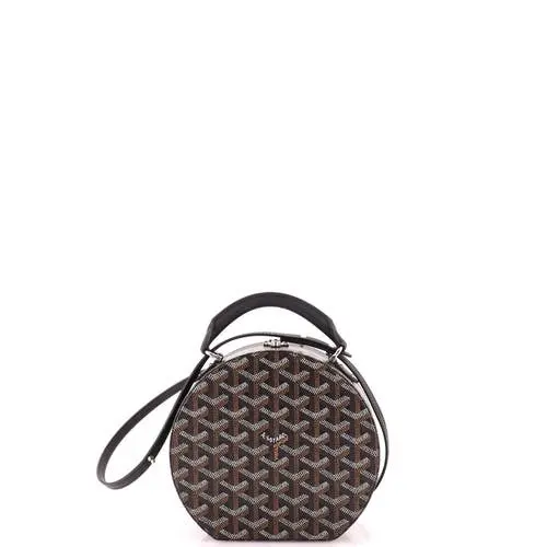 Goyard Alto Hatbox Bag Coated Canvas - Black