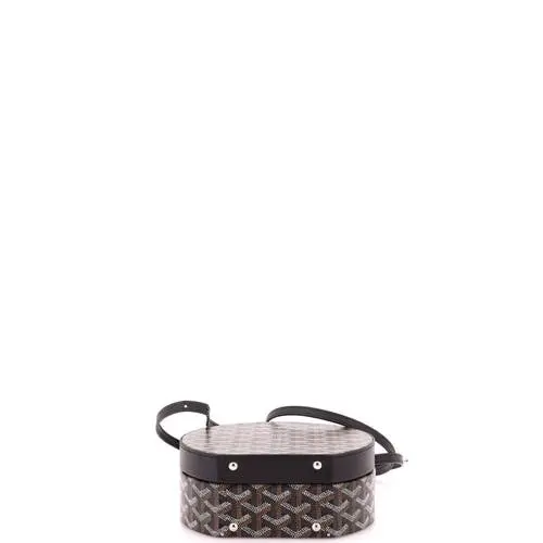 Goyard Alto Hatbox Bag Coated Canvas - Black