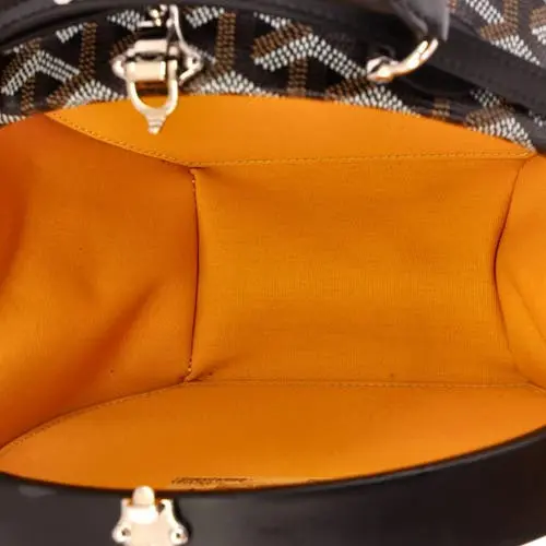 Goyard Alto Hatbox Bag Coated Canvas - Black