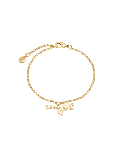 FABLE ENGLAND Ivy & Pearl T-bar Bracelet