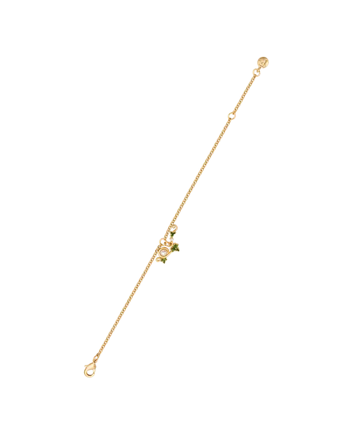 FABLE ENGLAND Ivy & Pearl T-bar Bracelet