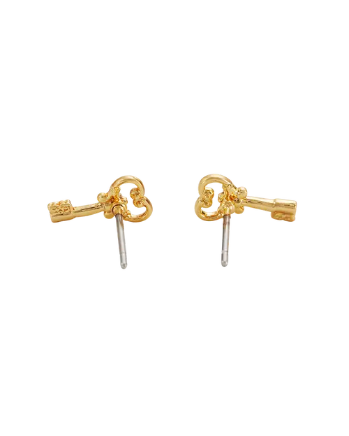 FABLE ENGLAND Key Stud Earrings