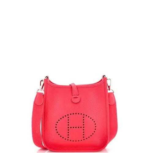 Hermès Evelyne Bag Gen Iii Clemence Tpm - Pink