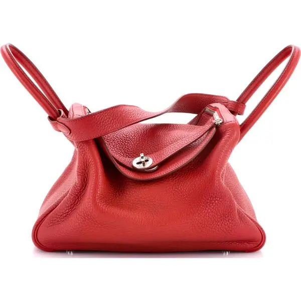 Hermès Lindy Bag Clemence 30 - Red