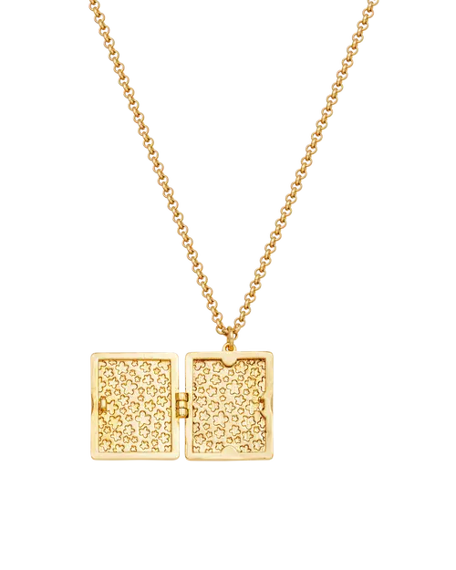 FABLE ENGLAND Eve Floral Locket