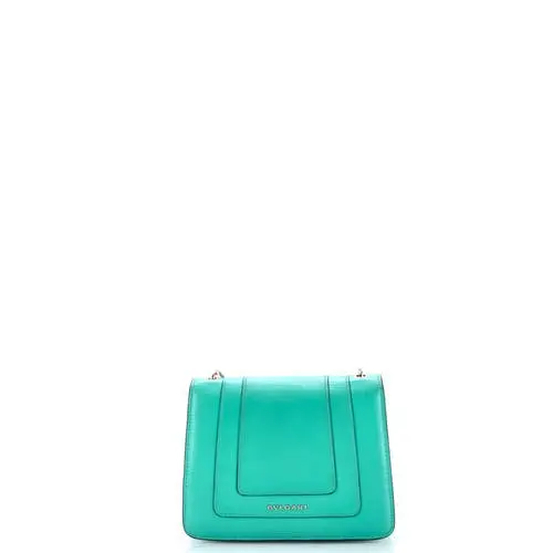 BVLGARI Serpenti Forever Square Shoulder Bag Leather Small