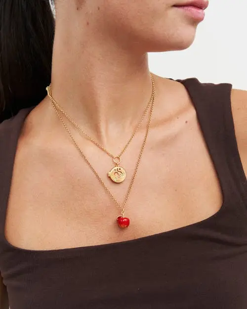 FABLE ENGLAND Apple Necklace
