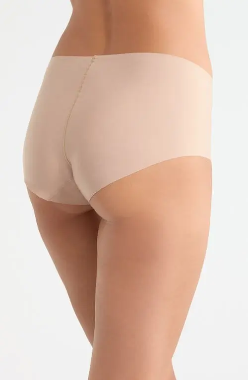 Nordstrom Pack Of 3 Invisible Edge Briefs - Tan Warm