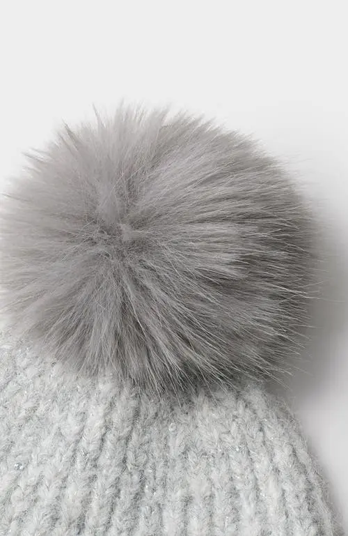KATIE LOXTON Sequin Soft Knit Hat