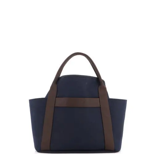 Hermès Sac De Pansage Groom Handbag Canvas