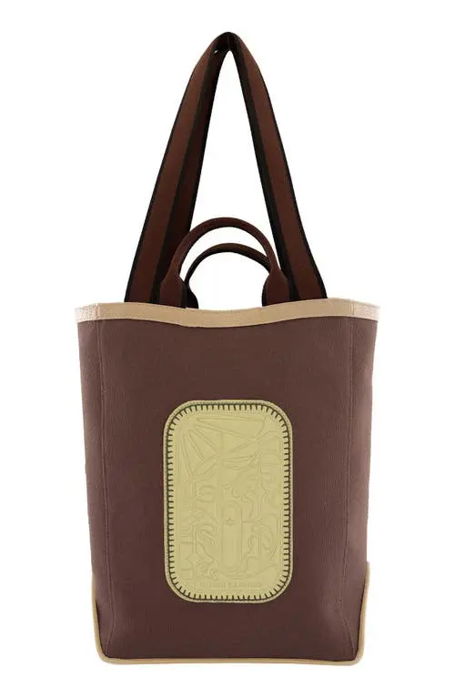 BEHNO Maison Canvas Tote - Cacao/buttercream