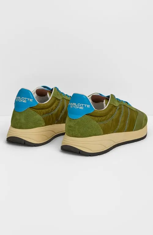 Charlotte Stone Sawyer Sneaker - Khaki