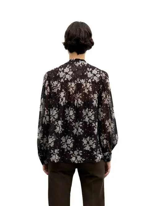 Gerard Darel Loa Tie Neck Shirt