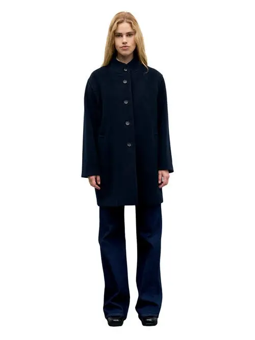 Gerard Darel Agna Virgin Wool Coat