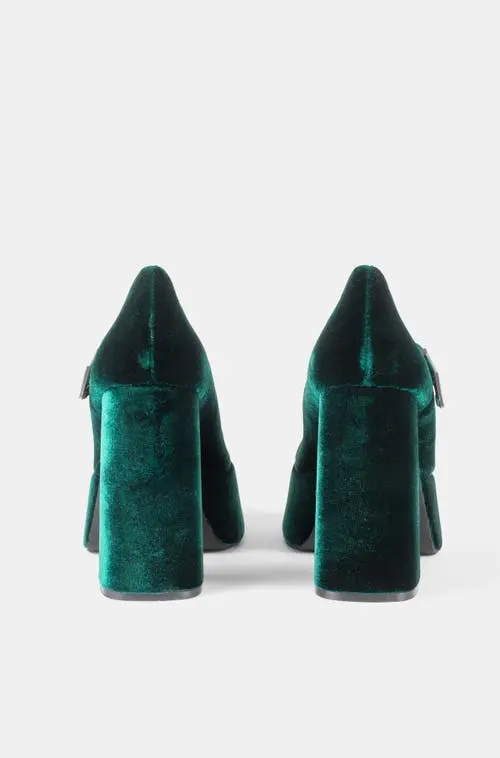 DISTURBIA Platform Block Heel