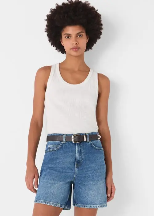 Whistles Mid Rise Relaxed Shorts