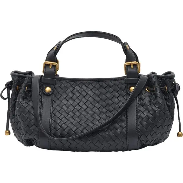 Gerard Darel Handwoven Top-handle Satchel